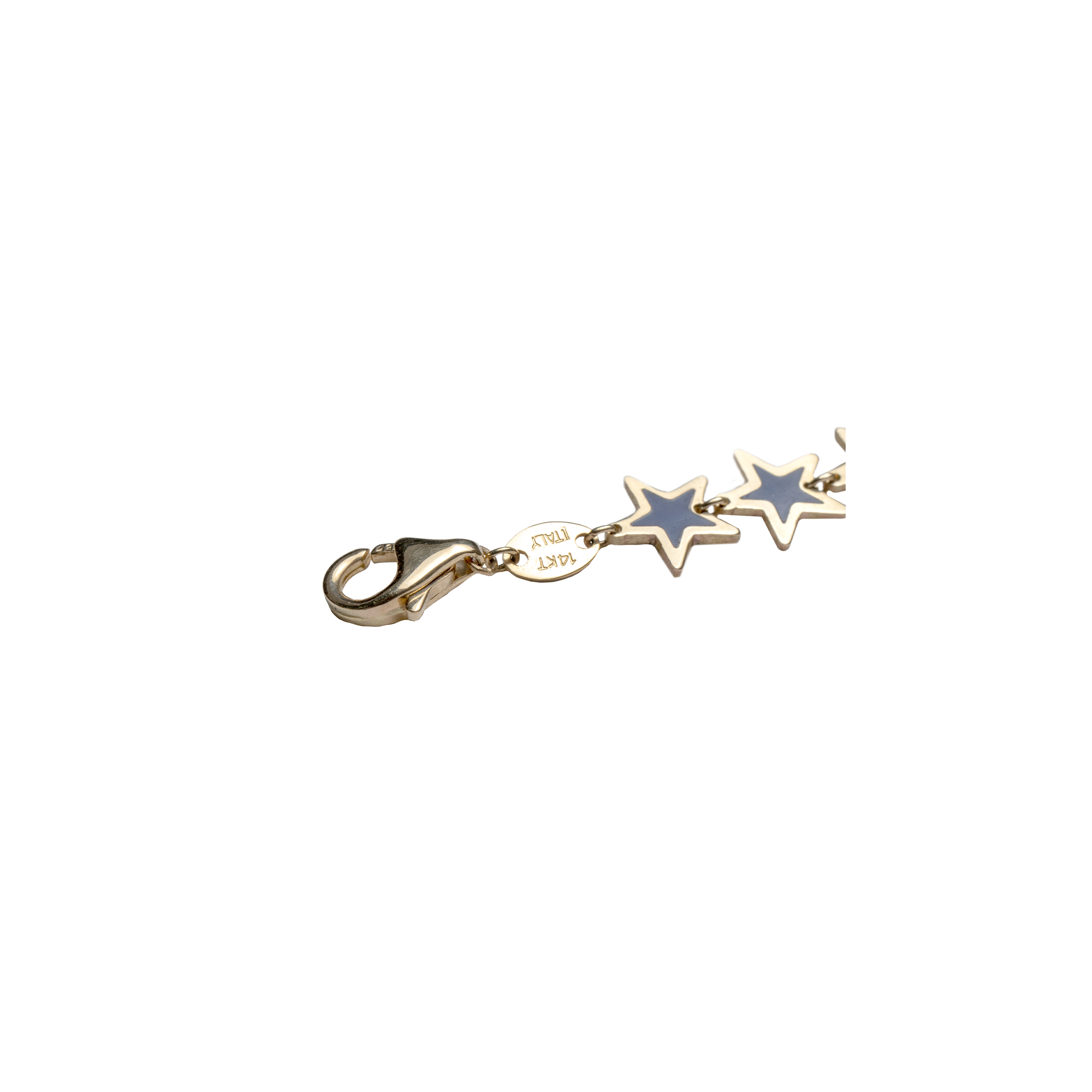 Lapis Star Necklace 14K Yellow Gold – BluScarpa